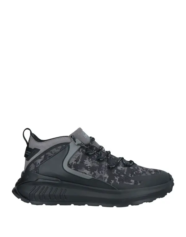 TOD'S NO CODE No_code Leather And Textile Fiber Sneakers - Black