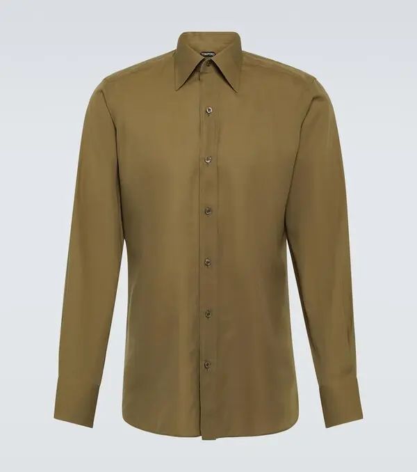 TOM FORD Silk Poplin Shirt