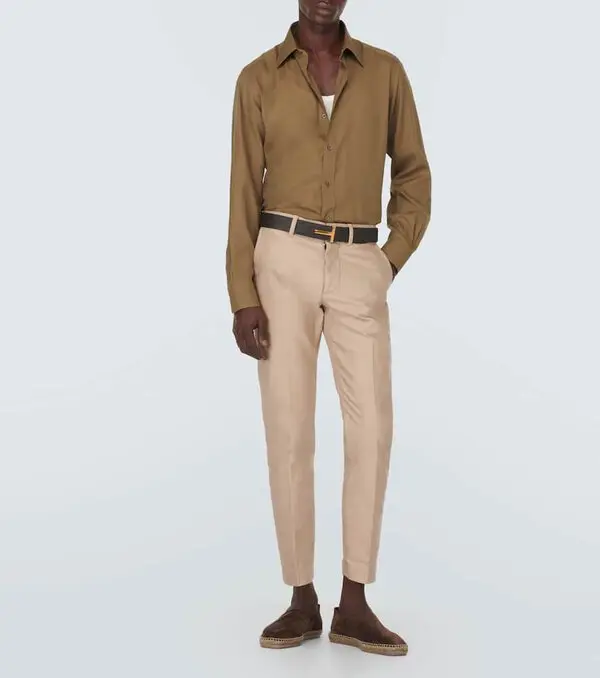 TOM FORD Silk Poplin Shirt