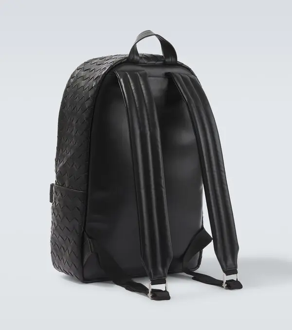 Bottega Veneta Intrecciato Leather Backpack