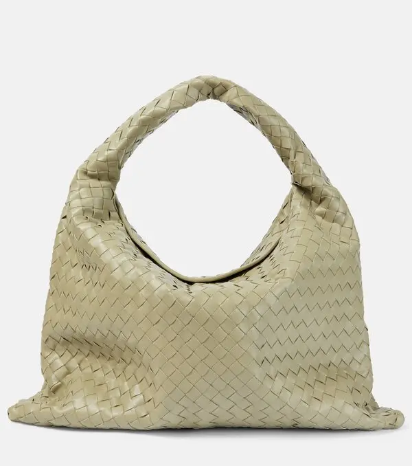Bottega Veneta Hop Large Shoulder Bag - Beige