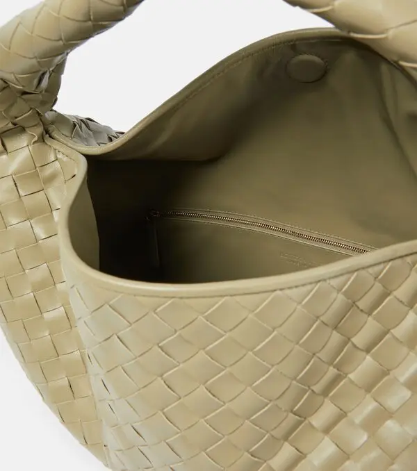 Bottega Veneta Hop Large Shoulder Bag - Beige