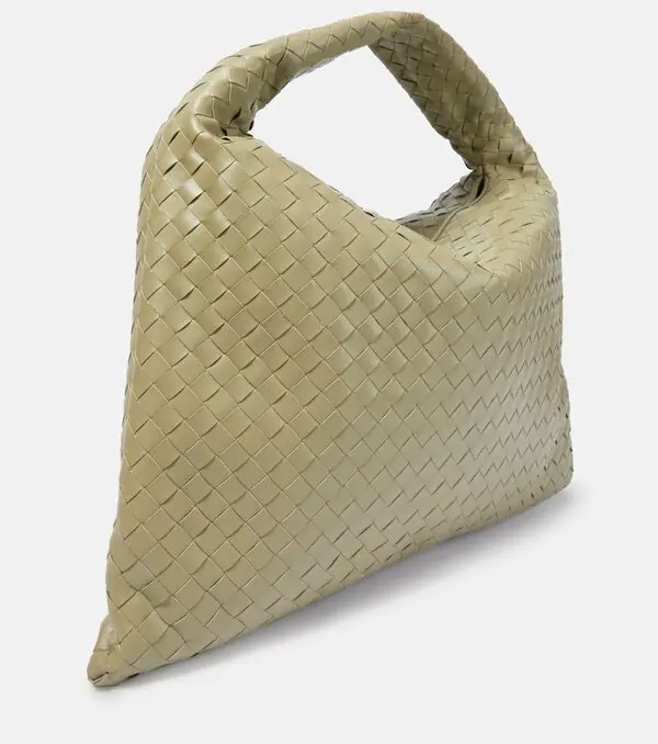 Bottega Veneta Hop Large Shoulder Bag - Beige