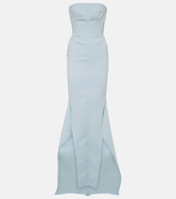 Maticevski Notorious Crêpe Bustier Gown