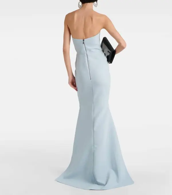 Maticevski Notorious Crêpe Bustier Gown