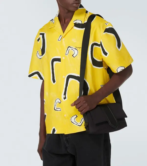 Jacquemus Jean Printed Cotton Bowling Shirt - Multicoloured