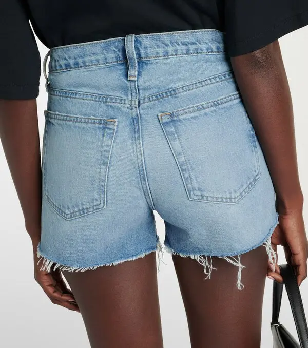 FRAME Le Brigette Denim Shorts