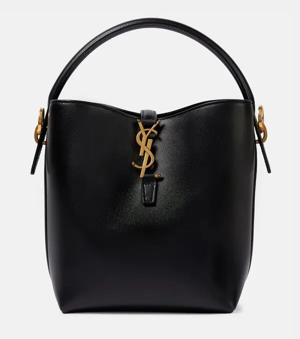 Saint Laurent Le 37 Small Bucket Bag - Black