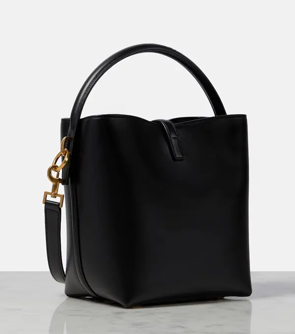 Saint Laurent Le 37 Small Bucket Bag - Black