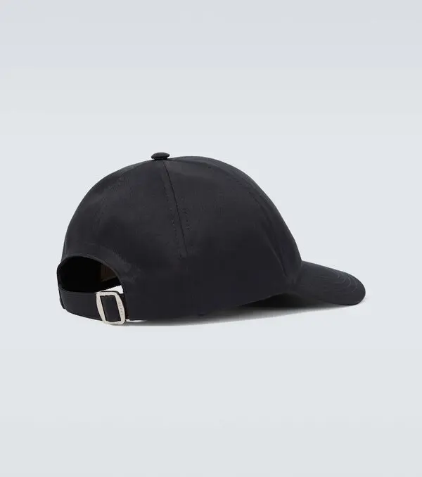 Gucci Logo-embroidered Cotton Baseball Cap