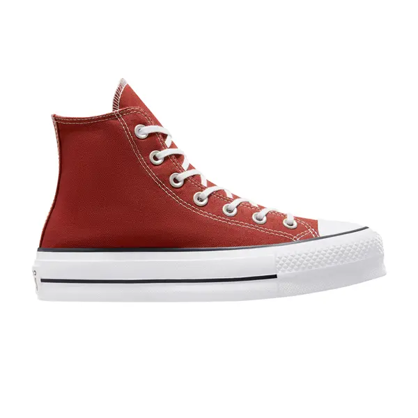 CONVERSE Chuck Taylor All Star Lift Platform High Sneakers - Red