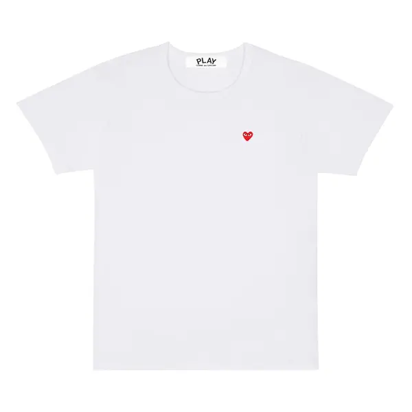 Play Comme Des Garcon Mini Heart T-shirt - White