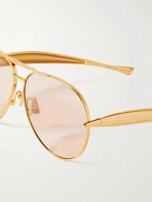 bottega veneta - Sardine Aviator-Style Sunglasses