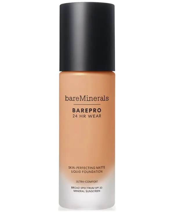 BAREMINERALS Barepro 24hr Wear Matte Liquid Foundation Spf 20 - Medium 37 Warm