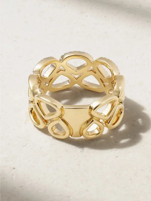Marina B Trina 18-karat Diamond Ring