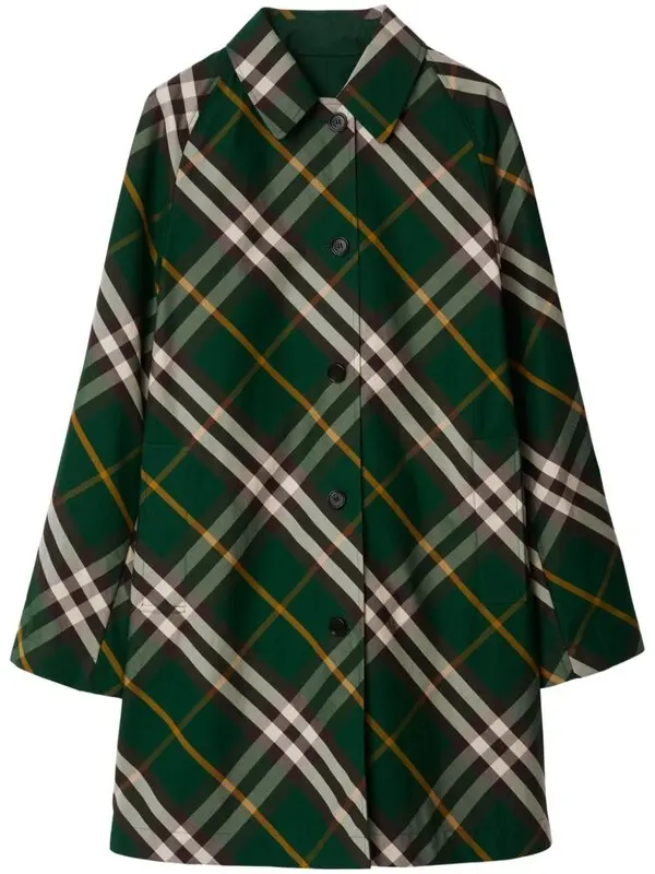 Burberry Reversible Check Car Coat