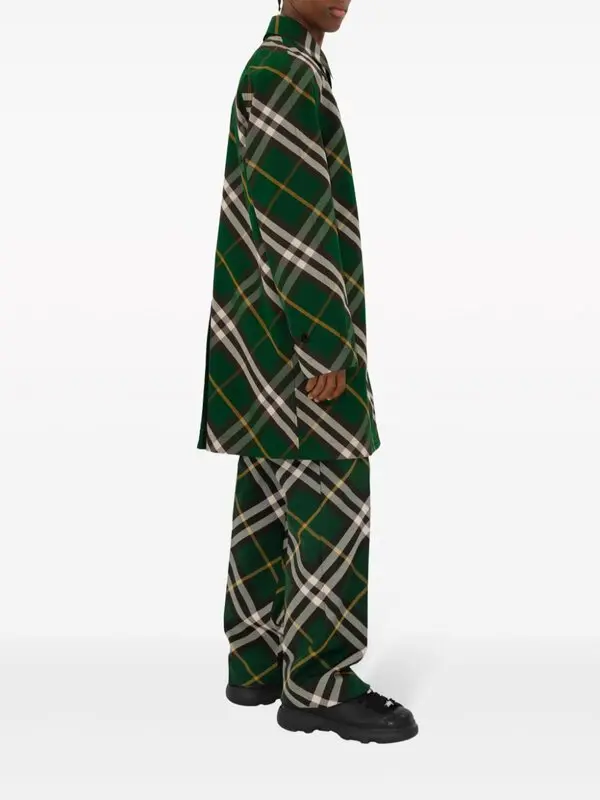 Burberry Reversible Check Car Coat