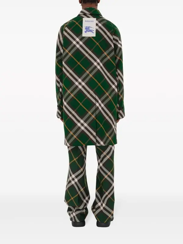 Burberry Reversible Check Car Coat