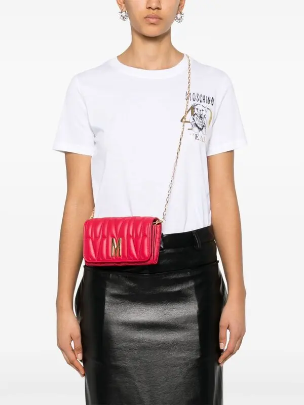Moschino Quilted Crossbody Bag