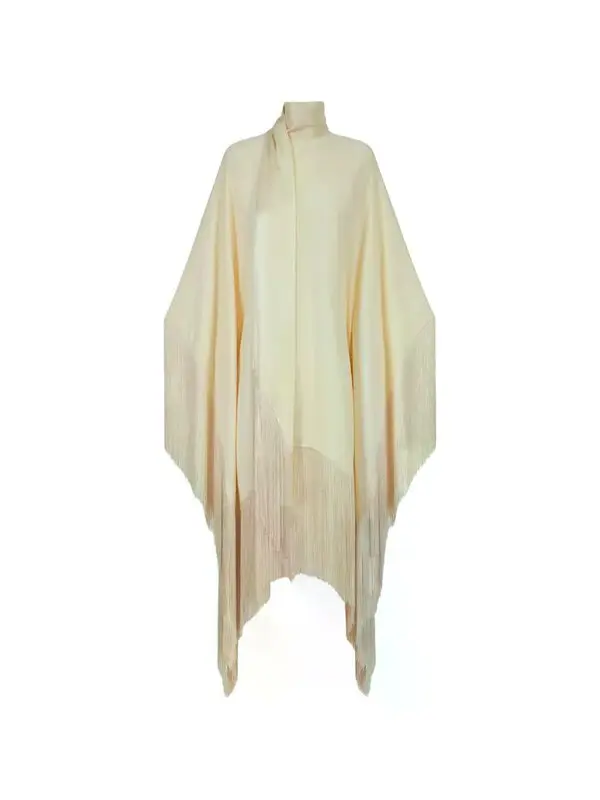 TALLER MARMO Mr. Ross Fringed Dress - Neutrals