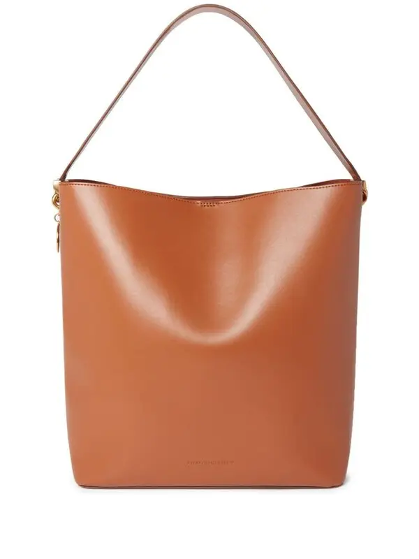 Stella McCartney Frayme Whipstitch Tote Bag - Brown