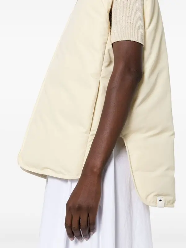 JIL SANDER Padded Gilet - Neutrals