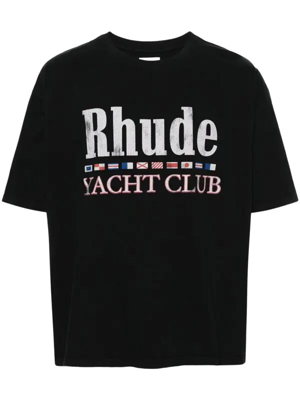Rhude Flag Cotton T-shirt