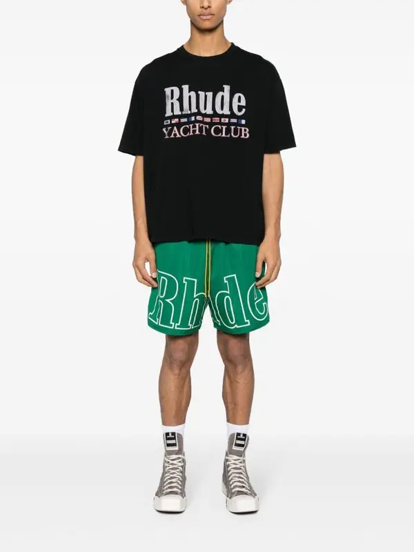 Rhude Flag Cotton T-shirt