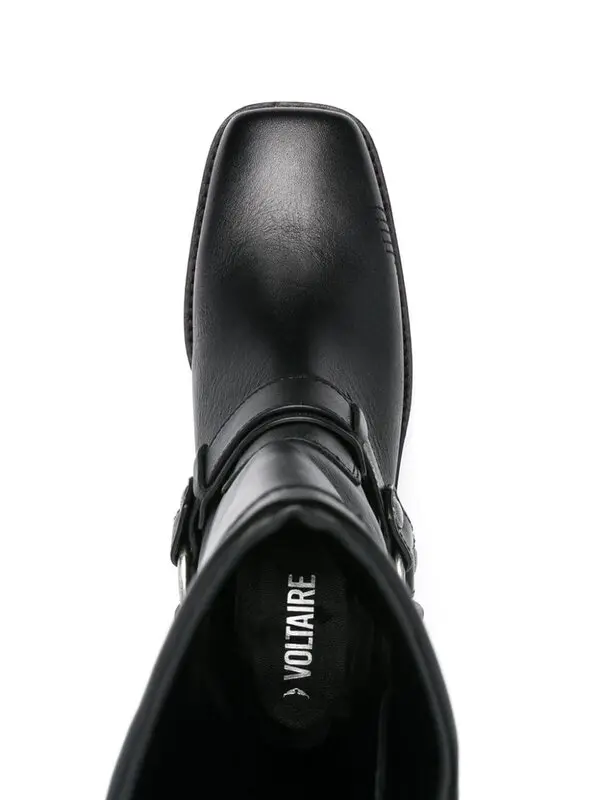 Zadig&Voltaire Igata Leather Biker Boots