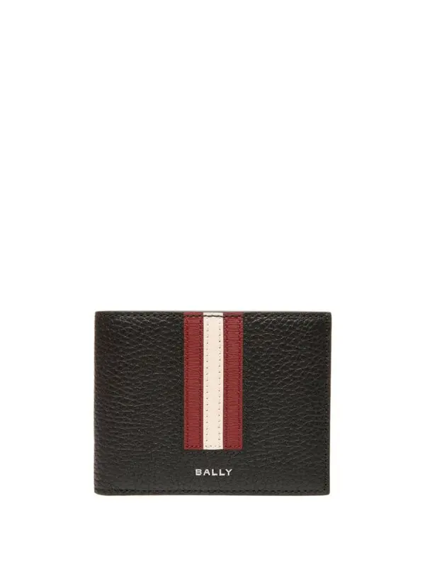 Bally Logo-stamp Leather Wallet - Black