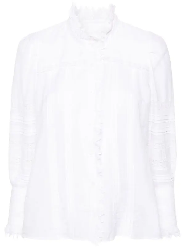 Zadig&Voltaire Trevy Pintuck Shirt