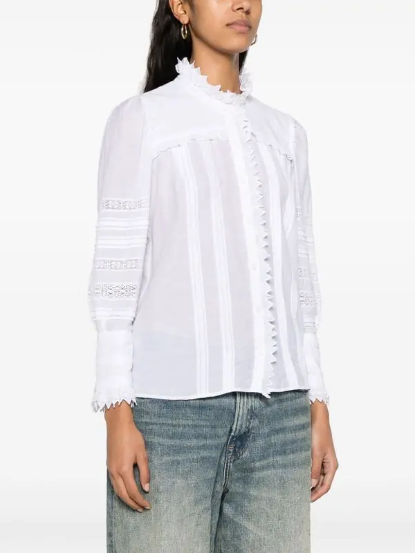 Zadig&Voltaire Trevy Pintuck Shirt