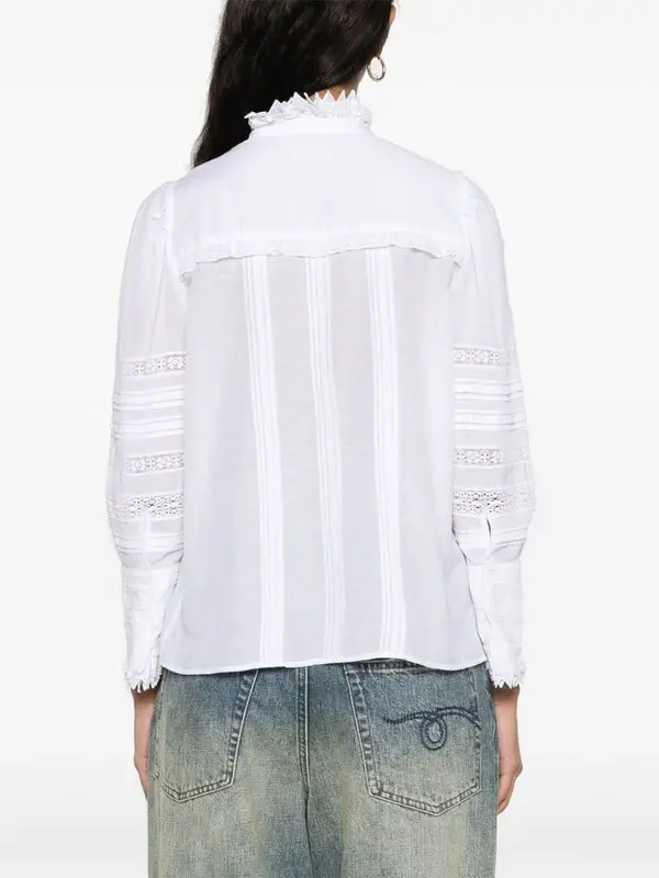 Zadig&Voltaire Trevy Pintuck Shirt