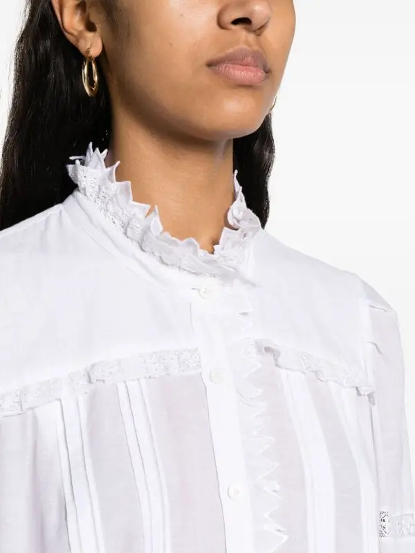 Zadig&Voltaire Trevy Pintuck Shirt