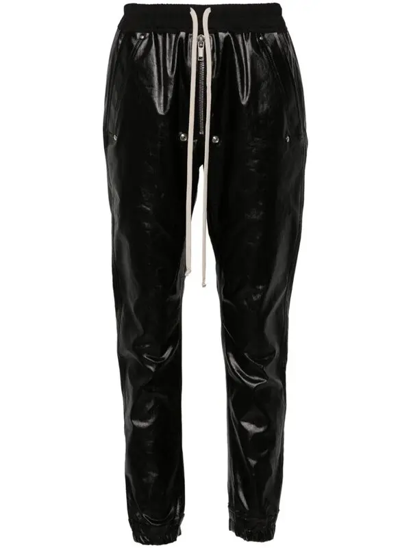 Rick Owens Drawstring Tapered Trousers
