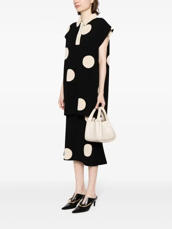 Stella McCartney Perforated Logo Tote - Neutrals