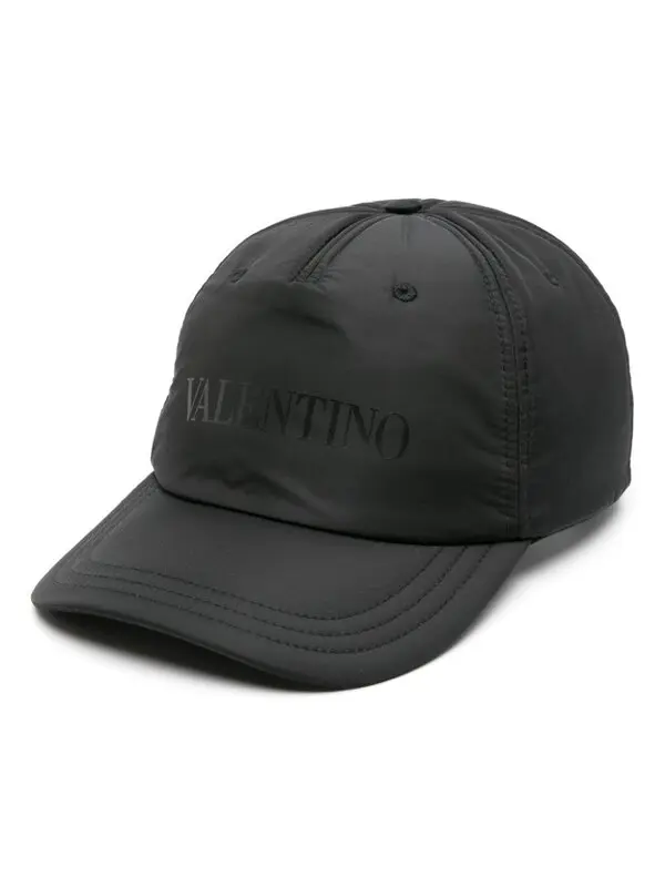Valentino Garavani Logo-print Baseball Cap - Black