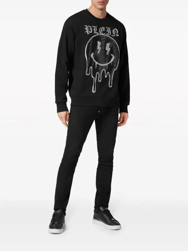 Philipp Plein Rhinestone-embellished Sweatshirt