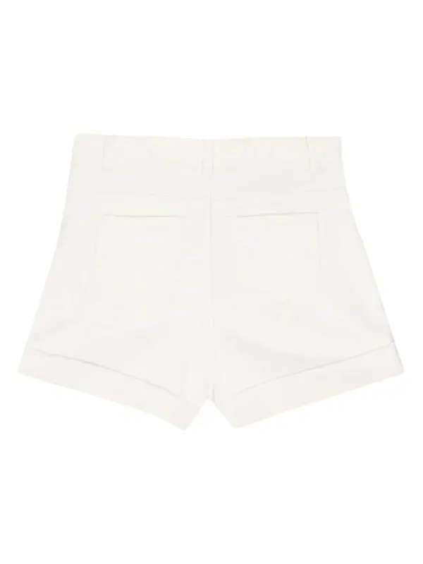 TWINSET Button-detail Denim Shorts