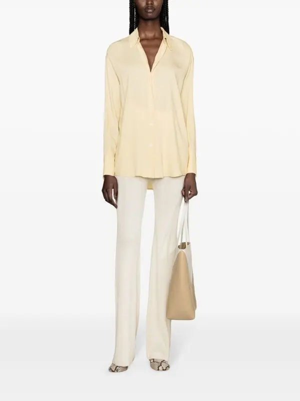 Fabiana Filippi Button-up Crepe Shirt