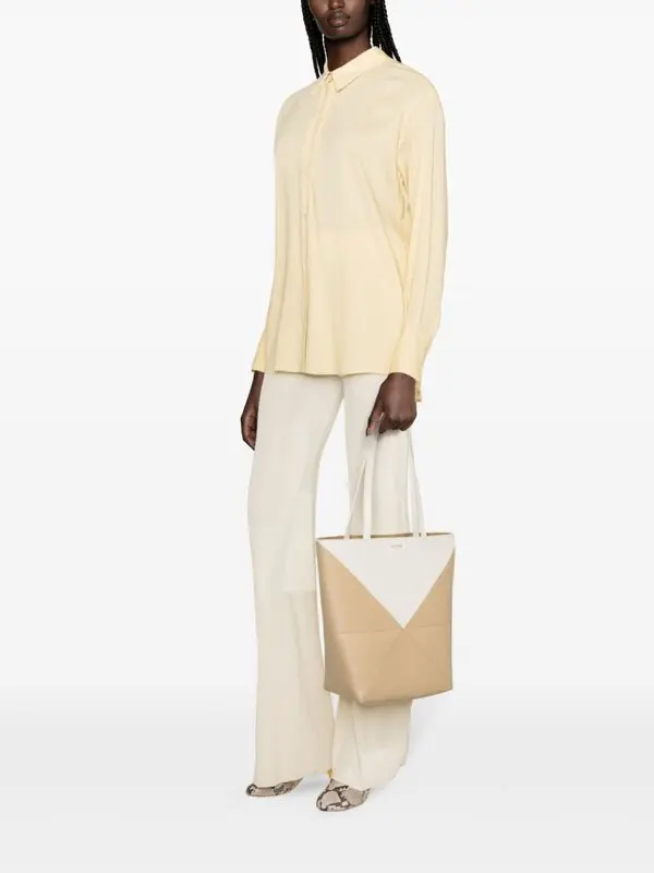 Fabiana Filippi Button-up Crepe Shirt