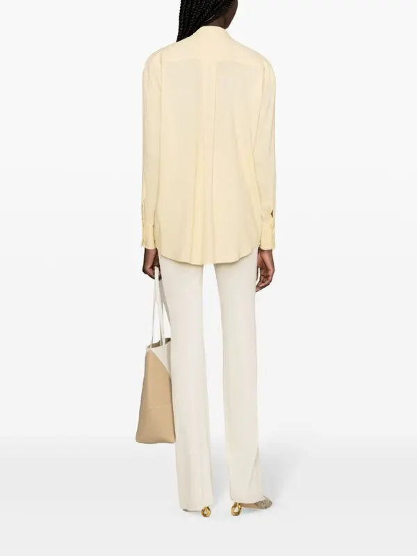 Fabiana Filippi Button-up Crepe Shirt