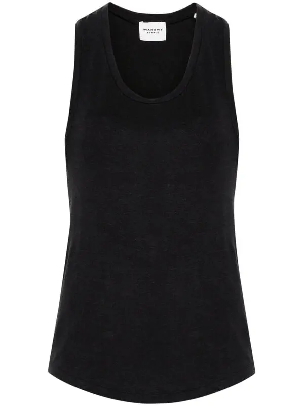 MARANT ETOILE Arielle Linen Tank Top