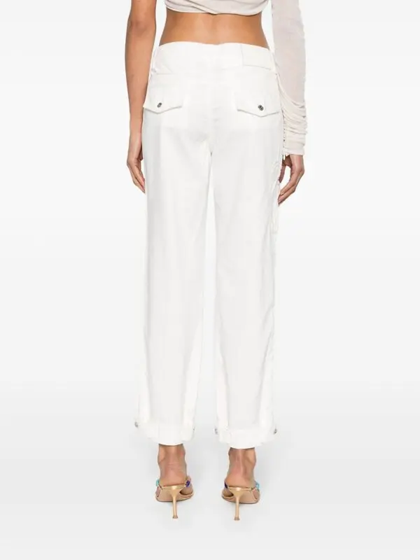 Ermanno Scervino Macramé-lace Embellished Trousers