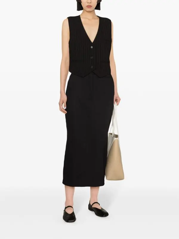 GESTUZ Pinstriped Waistcoat