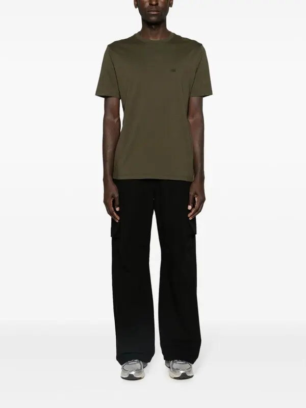 C.P. COMPANY Logo-patch Cotton T-shirt