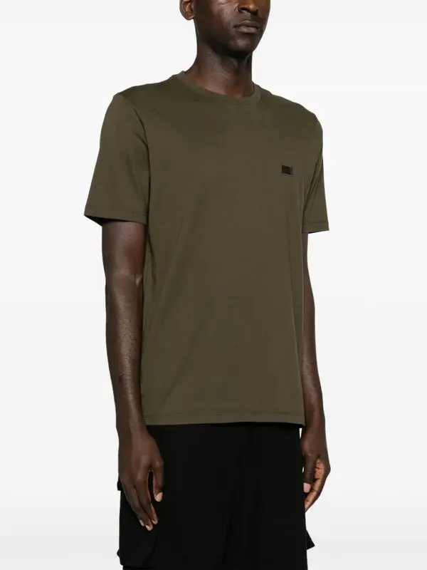 C.P. COMPANY Logo-patch Cotton T-shirt