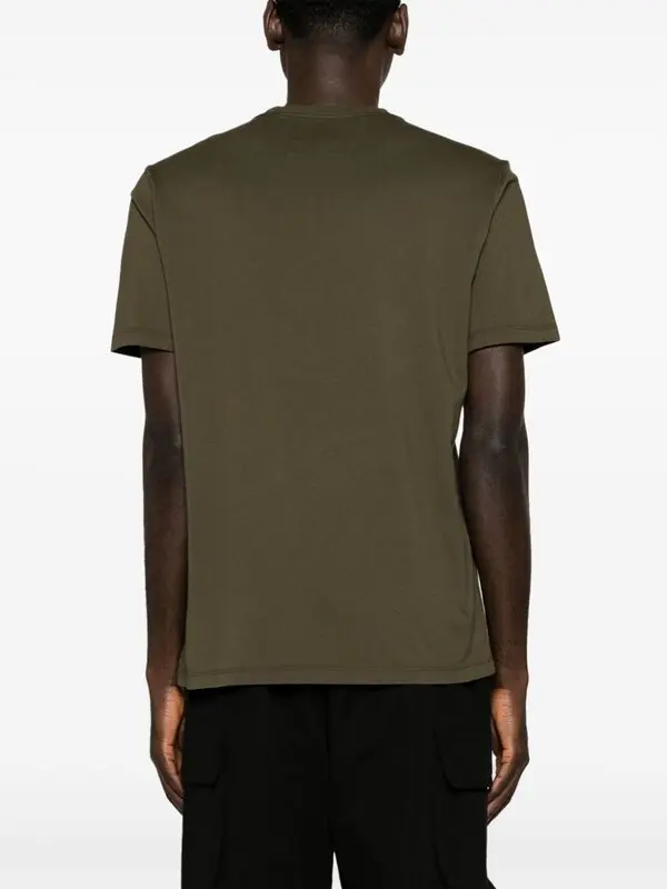 C.P. COMPANY Logo-patch Cotton T-shirt