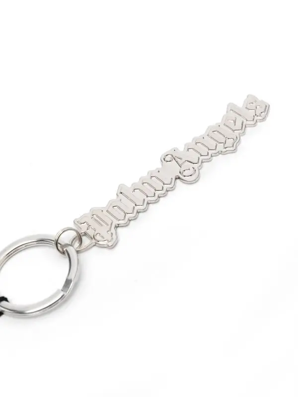 Palm Angels Logo-plaque Keyring