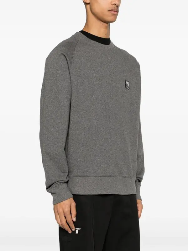 Maison Kitsuné Fox-patch Cotton Sweatshirt